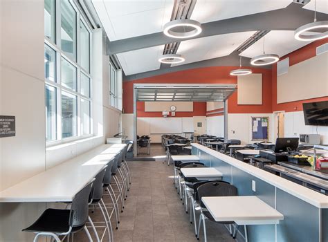 High School Cafeteria And Kitchen Tlcd Architecture Architectural