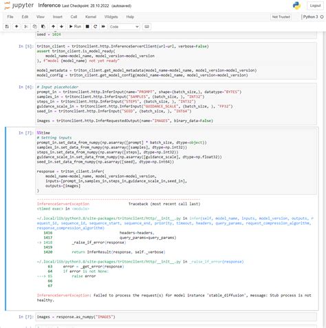 Failed To Load Stable Diffusion Version Issue Kamalkraj Stable Diffusion