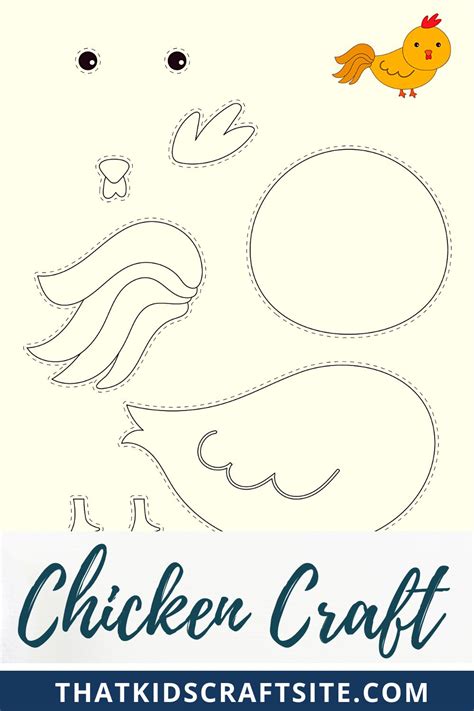 Chicken Outline Printable