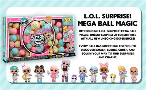 Lol Mega Ball Magic Unbox 60 Surprises And Hours Of Fun