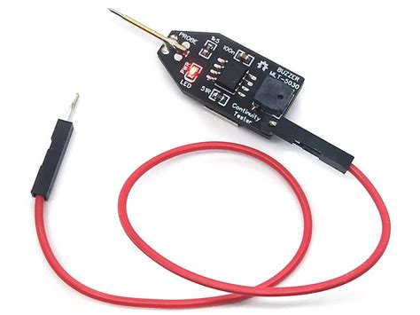 GitHub Wagiminator ATtiny13 ContinuityTester Simple Continuity Tester