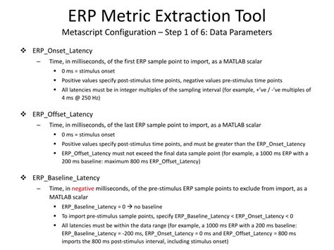 ppt nemo erp analysis toolkit erp metric extraction powerpoint