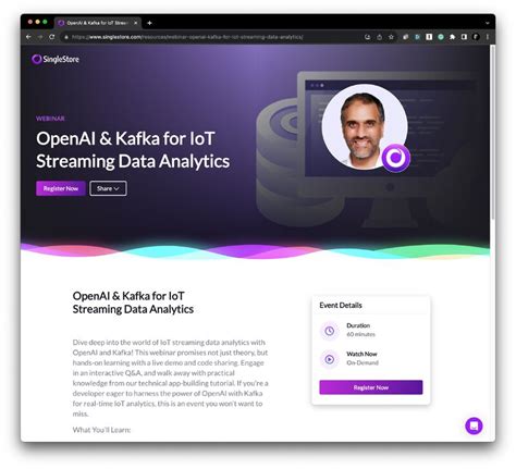 Santiago Valdarrama On Linkedin The Recording Of The Openai Event For Streaming Data Analytics