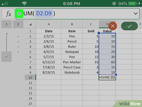 How To Remove Formulas In Excel On IPhone Or IPad 6 Steps