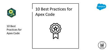 10 Best Practices For Apex Code