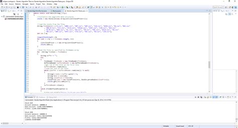 Java Genetic Algorithm Stock Market Agent Simpsonporfolio