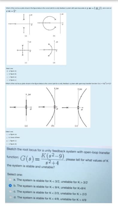Sketch The Root Locus For A Unity Feedback System