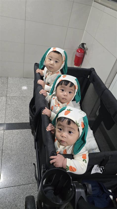 블라인드 육아 삼둥이 할로윈
