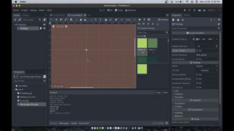 Godot In Editor Pixel Art Sprite Drawer Using Tilemap Code In Description Youtube