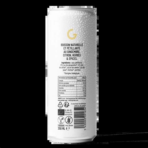 Sparkling Ginger Drink Organic