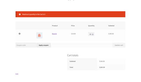 WooCommerce Min Max Quantities Plugin