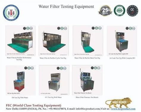 Water Filter Testing Machines For Industrial At Best Price In New Delhi ID