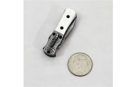 Knifenews Chuck Gedraitis Makes Micro Switchblade Custom Knife Magazine