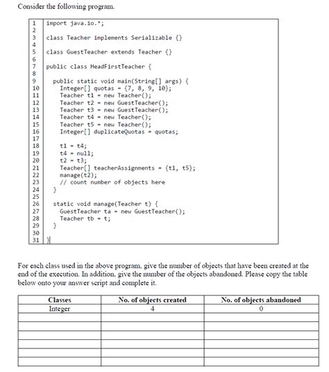 Solved Consider The Following Program Import Java Io Class Chegg