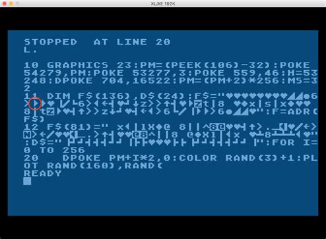 Redefine Charset Using String Instead Of Data Thwarted By Special Chars Atari 5200 8 Bit