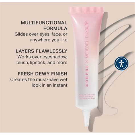 Morphe X Meredith Duxbury Eye Face And Lip Gloss Shopee Philippines