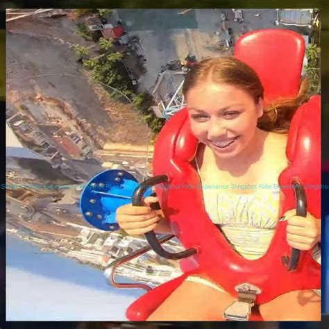 Omg Wait For End The Secret Is Out Slingshot Ride Girl Reaction