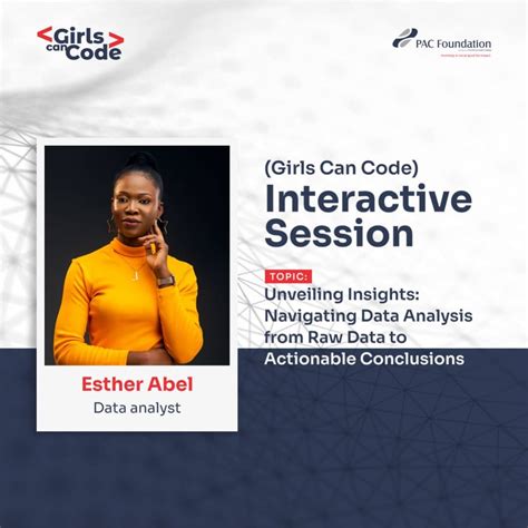 Esther Abel On Linkedin Women Girls Data Womenintech Girlscancode