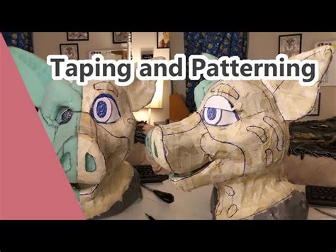 How To Make A Fursuit Head Pattern
