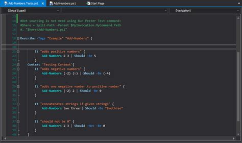 Powershell Studio Pester Integration Sapien Blog