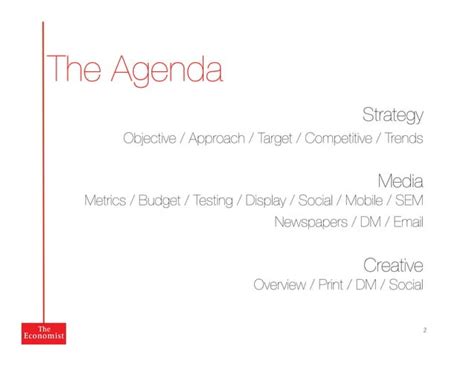 Nyu Integrated Marketing Campaign Project Client The Economist Pdf