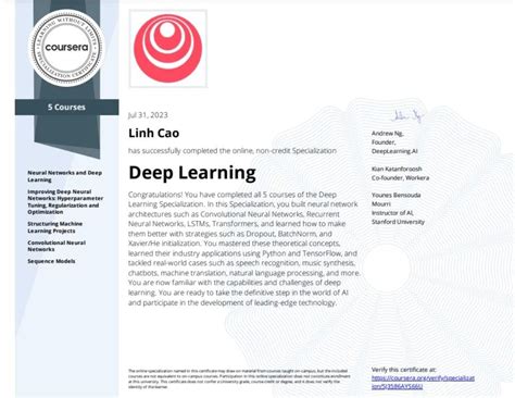 linh cao on linkedin deeplearning ai datascience lifelonglearning