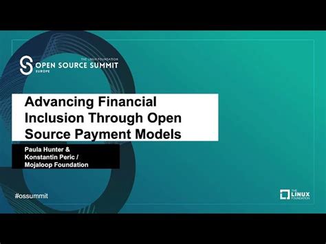 Free Video Advancing Financial Inclusion Through Open Source Payment Models From Linux