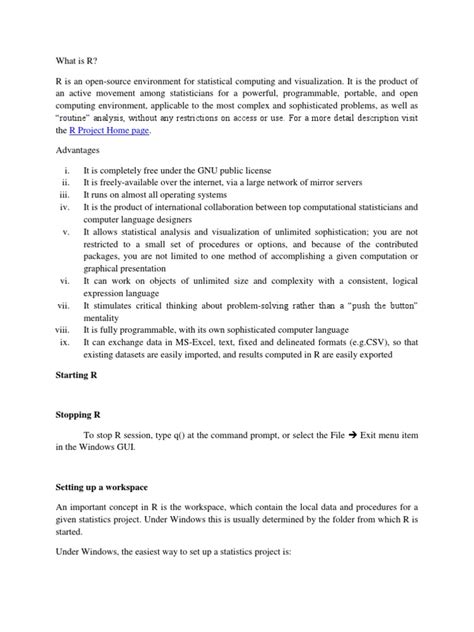 r lectures pdf command line interface r programming language
