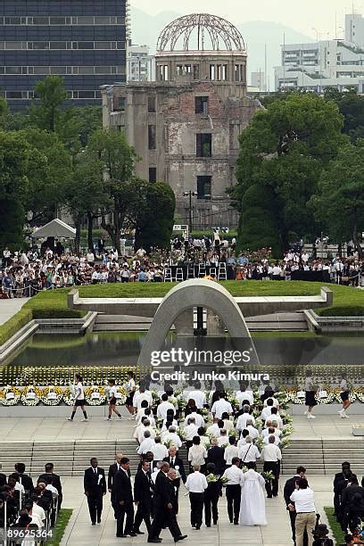 Hiroshima Peace Memorial Ceremony Photos And Premium High Res Pictures