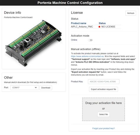 Arduino® Plc Ide Setup And Device License Activation Arduino Documentation