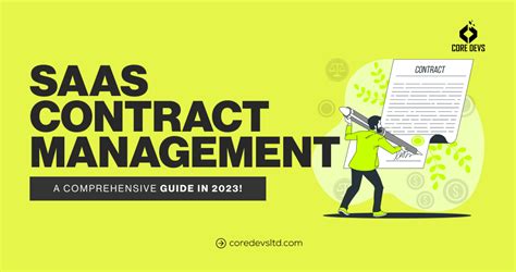 Saas Contract Management A Comprehensive Guide In 2023 Core Devs Ltd
