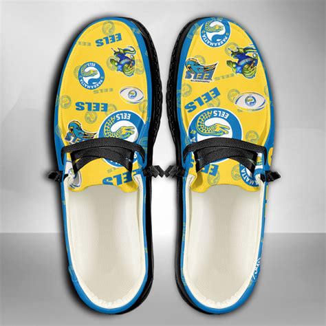 Footwearelite Nrl Parramatta Eels Custom Name Hey Dude Shoes 01 M7