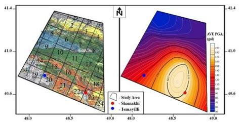 Amplification Factor Coefficient Distribution Through The Research Area