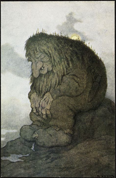 Theodor Kittelsen Troll Norse Mythology Norse