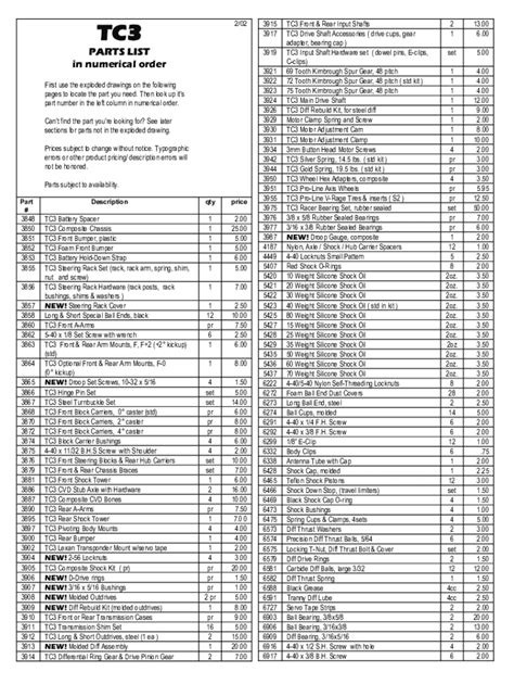 Fillable Online Autodesk Inventor Tutorial Exploded View With Parts List Fax Email Print