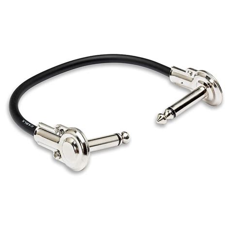 Low Profile Right Angle Guitar Patch Cable 6 Inch Reverb