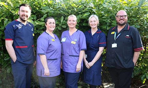 Matrons And Ward Leaders At Wrightington Wigan And Leigh Teaching