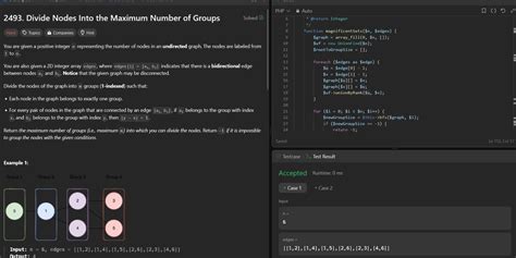 2493 Divide Nodes Into The Maximum Number Of Groups Dev Community