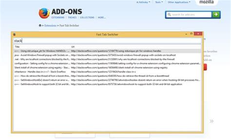 Fast Tab Switcher Get This Extension For 🦊 Firefox En Us
