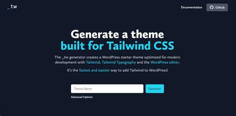 Tailwind Wordpress Starter Themes And Resources 1stwebdesigner