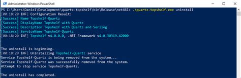 Scheduling With Quartz Net Scheduler And Topshelf Service Using