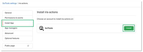 token github app — iris 3 1 0 dev453 documentation