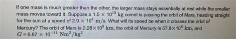 Solved The Gravitational Attraction Between Two Objects With