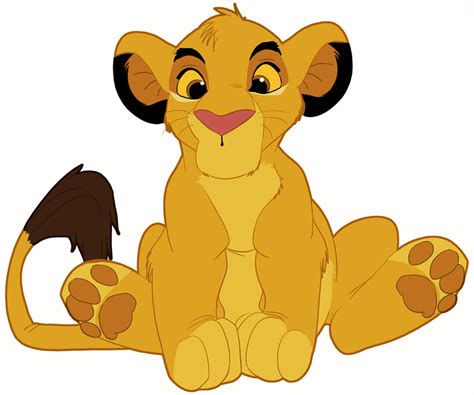Simba Cute Disney Personnages