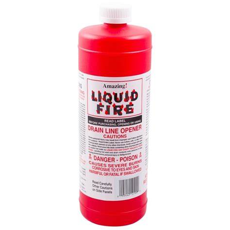 Liquid Fire Liquid Fire 32oz Drain Product Type Bottle Pieces Qty