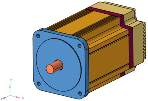 Finite Element Model Of The Bldc Motor Download Scientific Diagram