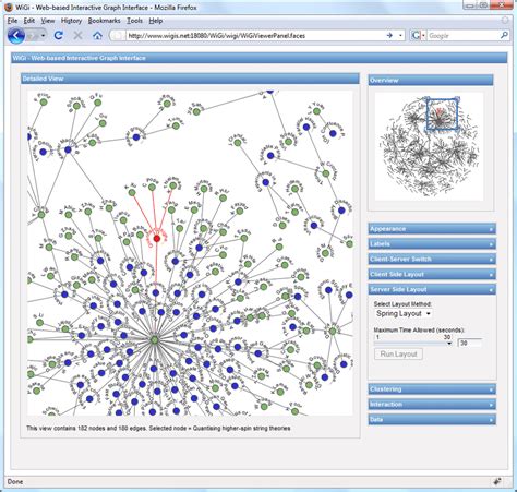 A Screenshot Of Wigis Displaying Results Expanded From The Seed Query Download Scientific