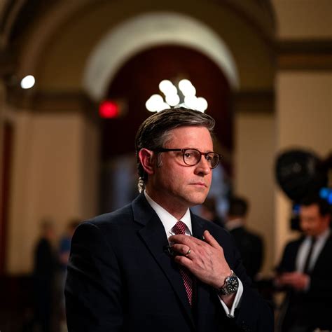 Speaker Mike Johnson Opposed Ukraine Aid Then He Risked His Job