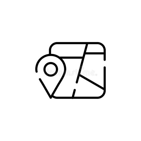 Gps Map Navigation Direction Icon Vector Illustration Logo Template Suitable For Many