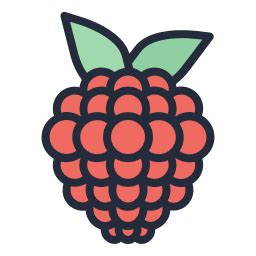Raspberry Pi Detailed Flat Circular Flat Icon